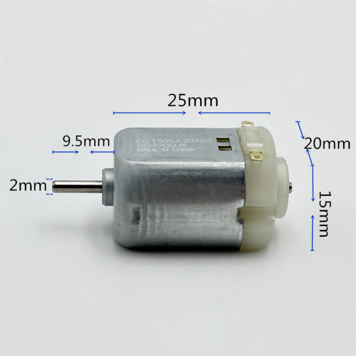 Mabuchi Fc130sa20120 Motor Dc 3.7v 5v 6v 17000rpm Strong Magnet Mini 130 Carbon Brush Motor Rc ...