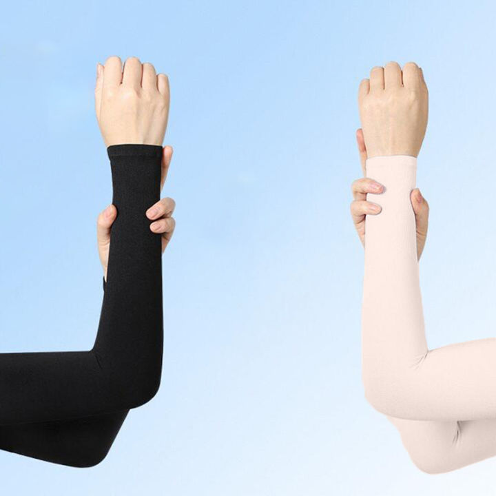 Ice Sleeve Sun Protection Sleeve Ice Silk Summer Arm Sleeve Cycling Arm ...