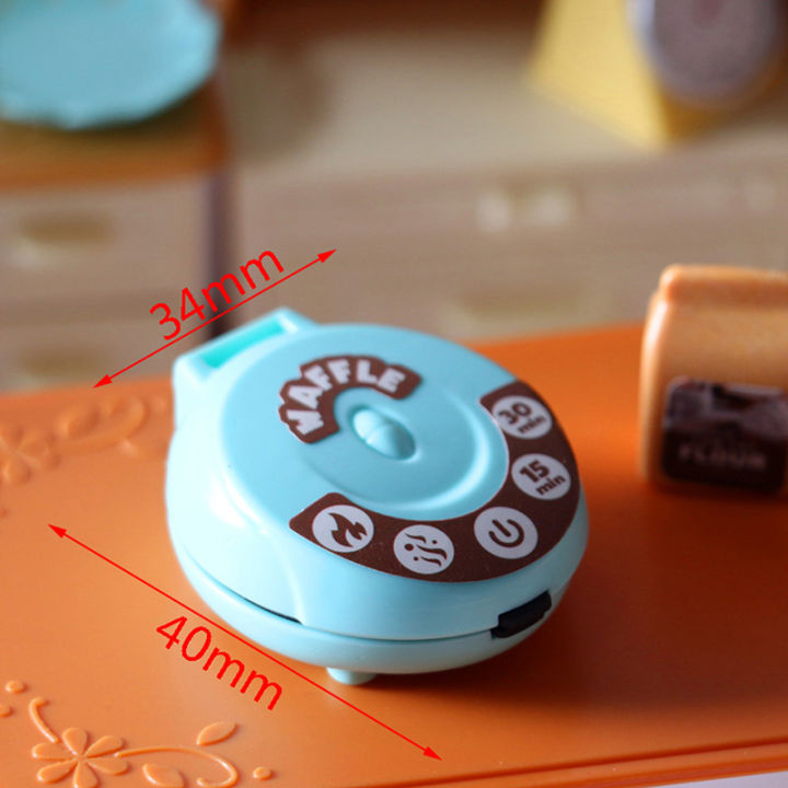 Doll House Kitchen Mini Toaster Pocket Electric Oven Toy Miniature Toy ...