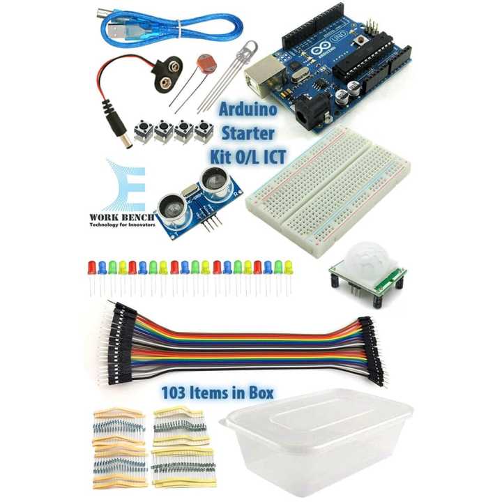 Arduino Starter Kit For School Category *O/L ICT GCE O/L Student IoT ... Arduino Starter Kit For School Category *O/L ICT GCE O/L Student IoT ...