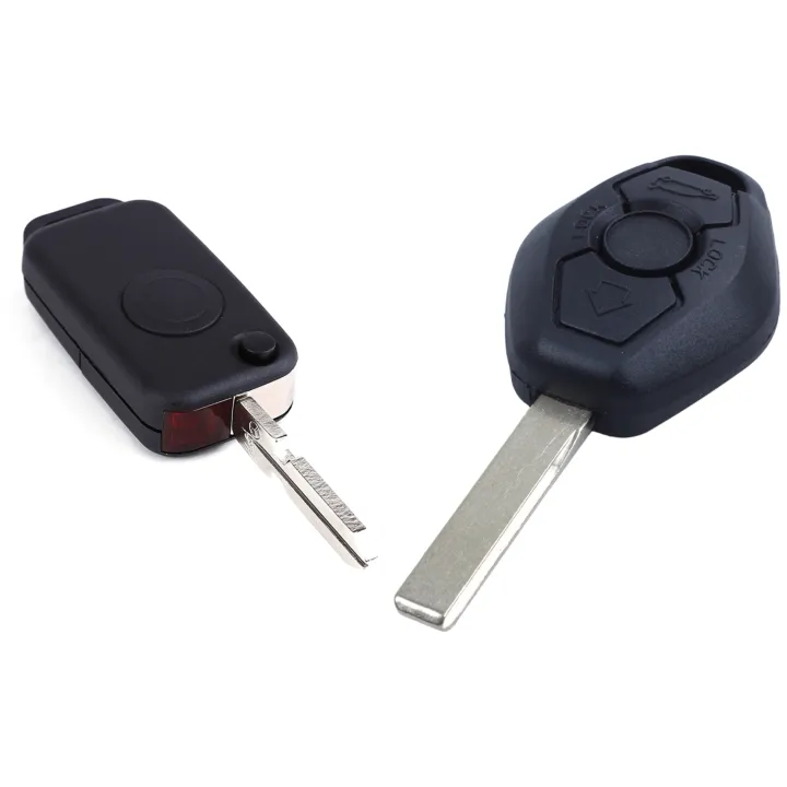 SRIWEN 2 Pcs Car Accessories: 1 Pcs Foldable Shell 1 Button for Remote ...