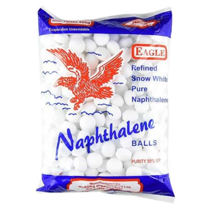 Refined Snow White Pure Naphthalene Balls 400g - Seagull or Eagle ...