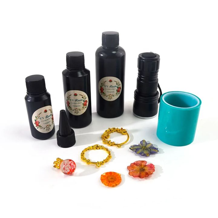 UV Resin Clear Hard Glue Ultraviolet Quick Drying Art Supplies ...
