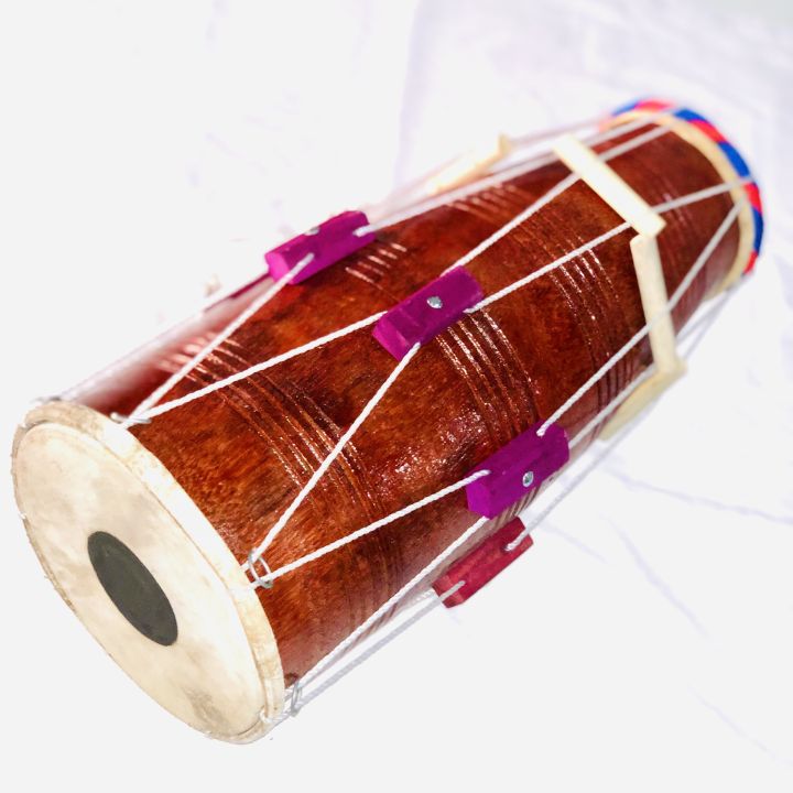 Dholak Dhol Dolki Drum Dolak Dol Dholki Drum percussion | Daraz.lk