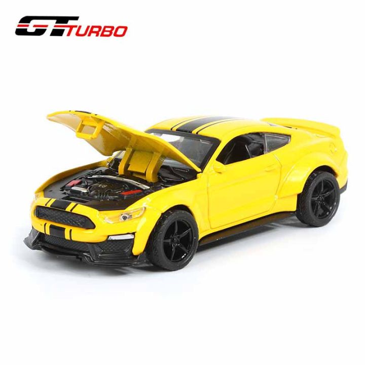 1:32 Scale Die-Cast Model Cars Set - Ford Mustang GT & Dodge Challenger ...