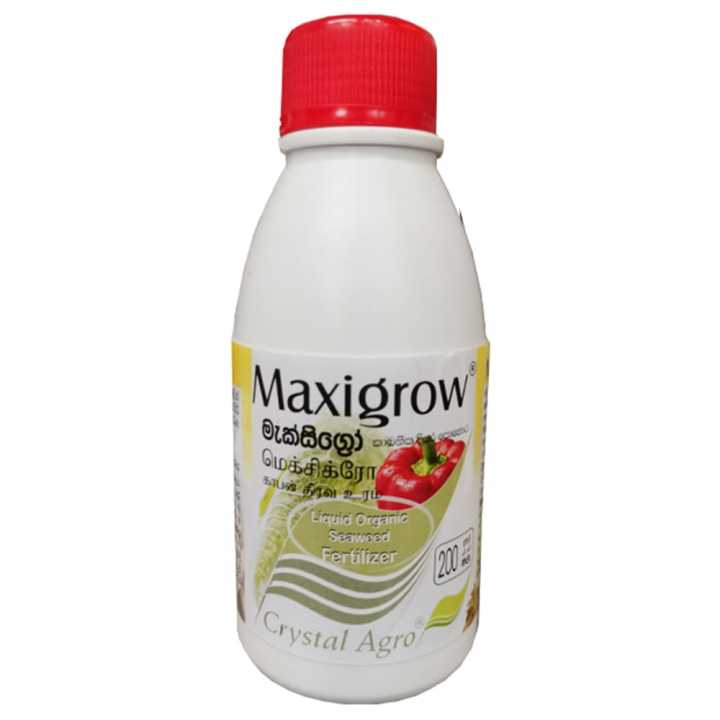 Maxigrow Liquid Organic Fertilizer Seaweed 200ml | Daraz.lk