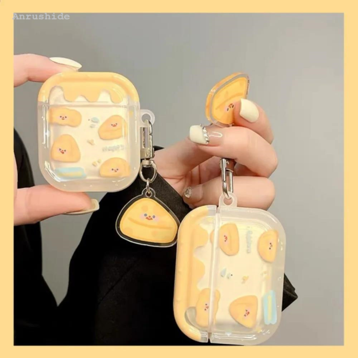Suitable for airpods 4th generation earphone case ins cheese yellow ...