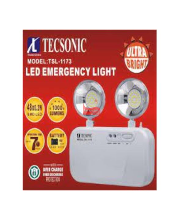LED Emergency Lamp Rechargeable Emergency Light Twin Spot 10W | Daraz.lk