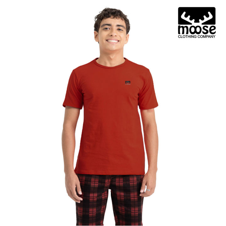 Moose Boys' crew neck T-shirt - Picante | Daraz.lk