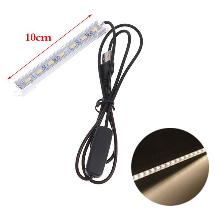 USB Powered LED Rigid Strip DC 5V SMD5630 5630 Warm and Cool White Tube ...