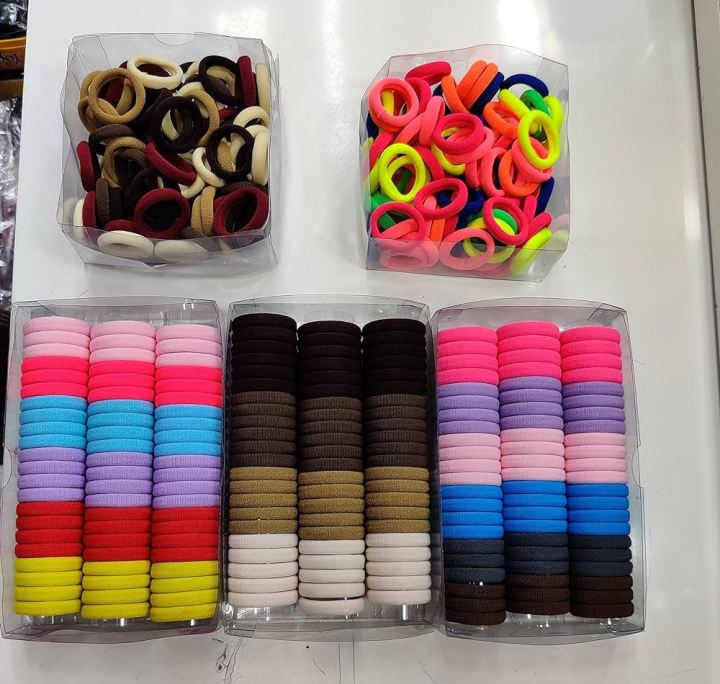 20pcs Women Girls Simple Elastic Hair Bands Ties ponytails Holder ...