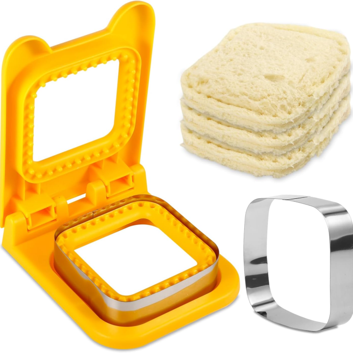 Sandwich Cutter Mold, Sandwich Cutters Mould Square Food Toast Bread ...
