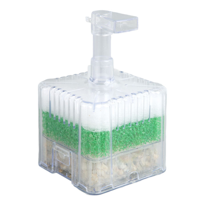 Aquarium Sponge Air Driven Filter, Multi Layer Filtration Convenient ...