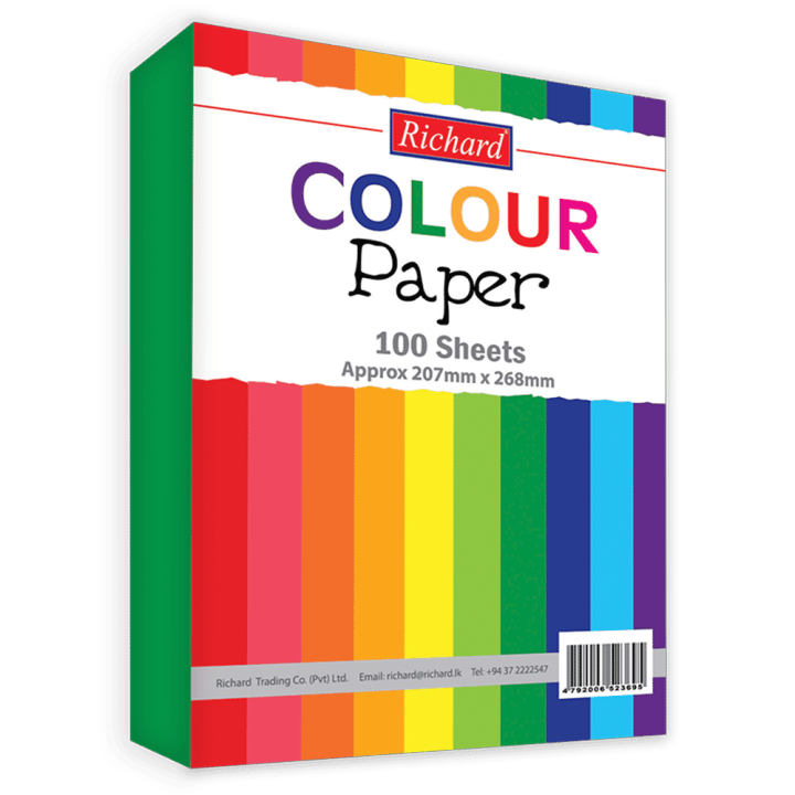 Richard Colour Paper A4 - Green (100 Sheets) | Daraz.lk