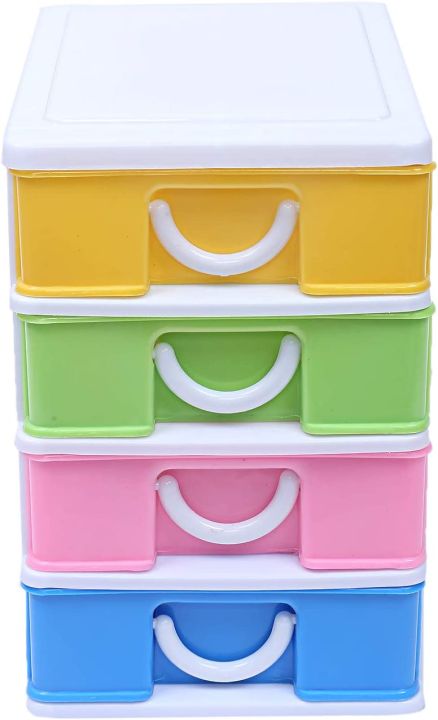 Mini Plastic Drawer -4 Layers | Daraz.lk