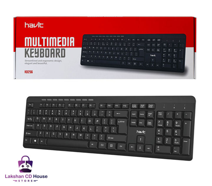 Havit HV-KB256 Multimedia keyboard | Daraz.lk