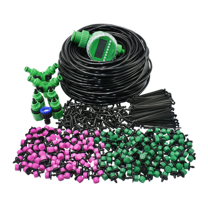 5-60m Automatic Garden Watering Adjustable Drip Irrigation System Water ...