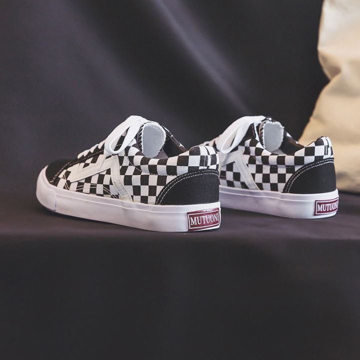 [Glamorous]2024 New Vance Canvas Shoes Couple Casual Shoes National ...