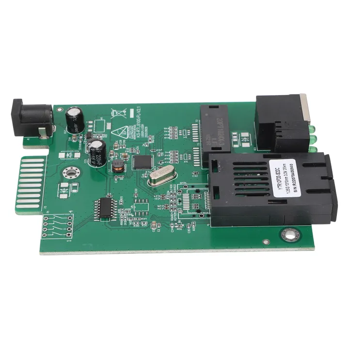 Fiber Transceiver, Dual Fiber Converter Module Plug and Play for Home ...