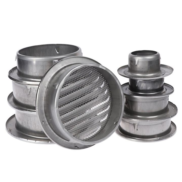 Stainless Steel Exterior Wall Air Vent Grille Round Ducting | Daraz.lk