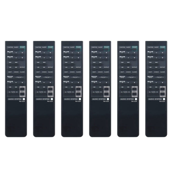 (GGBR)-6X -S33 Remote Control Audio System HCDH801 MHC701 MHC-701 MHC ...