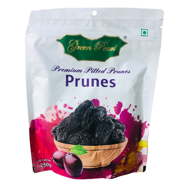 Green Pearl Premium Pitted Prunes - 250g | Daraz.lk