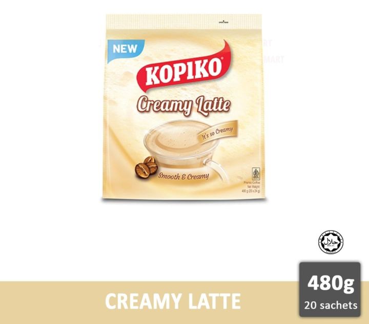 Kopiko Creamy Latte smooth & Creamy 480g ( 20 x 24 g ) | Daraz.lk