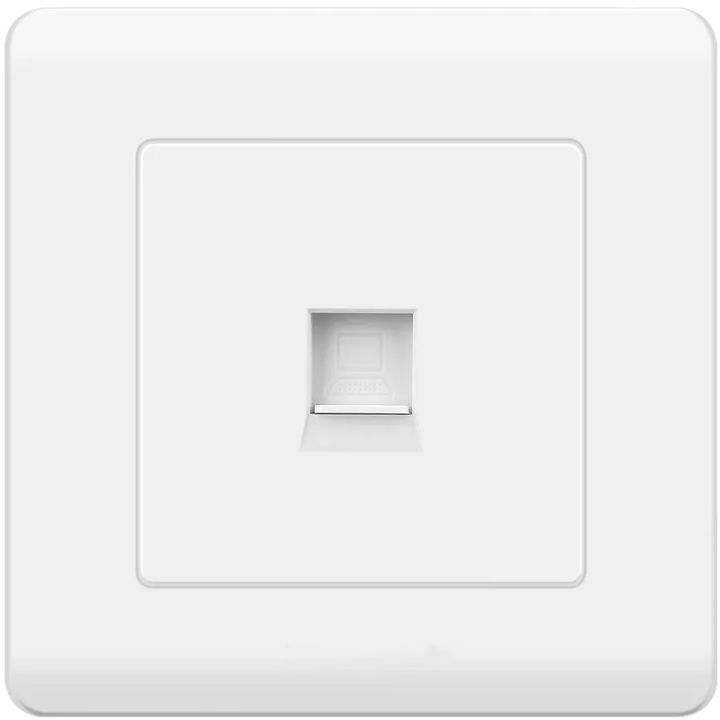 Single TEL Socket With Shutter Dimo Lumin Warranty Lifetime | Daraz.lk