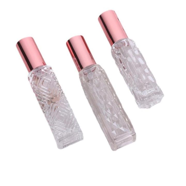 Glass Refill Bottle Rose Spray Bottle for Fragrance Sampling Travel Use ...