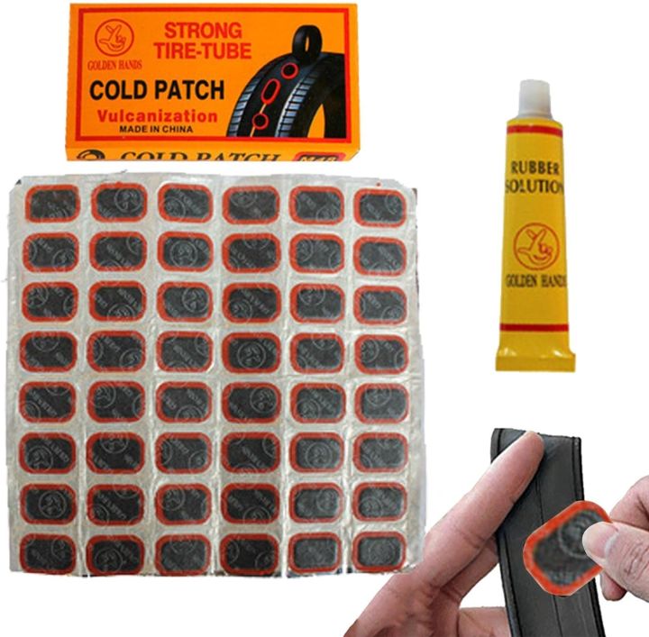 Bicycle Tire Repair Kit - Puncture Inner Tube Patch - Portable Urgent ...