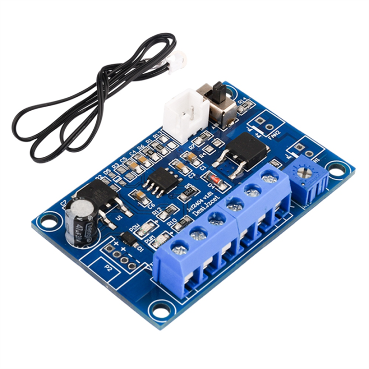 Spreeshop DC 12V 24V 4A Fan Temperature Control 2/3/4 Cable Chassis Fan ...