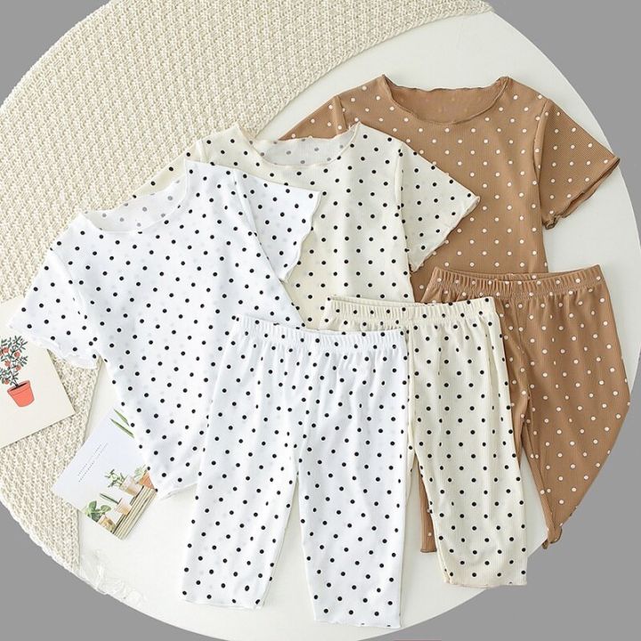 [0-7 Years] Baby Sleepwear Set Kids Pyjamas Sleepsuit Baby Nightwear ...