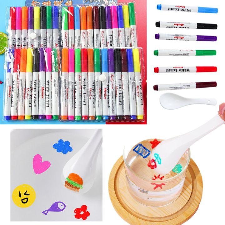 Magical Water Painting Floating Pen Children Drawing Toys Suspension ...