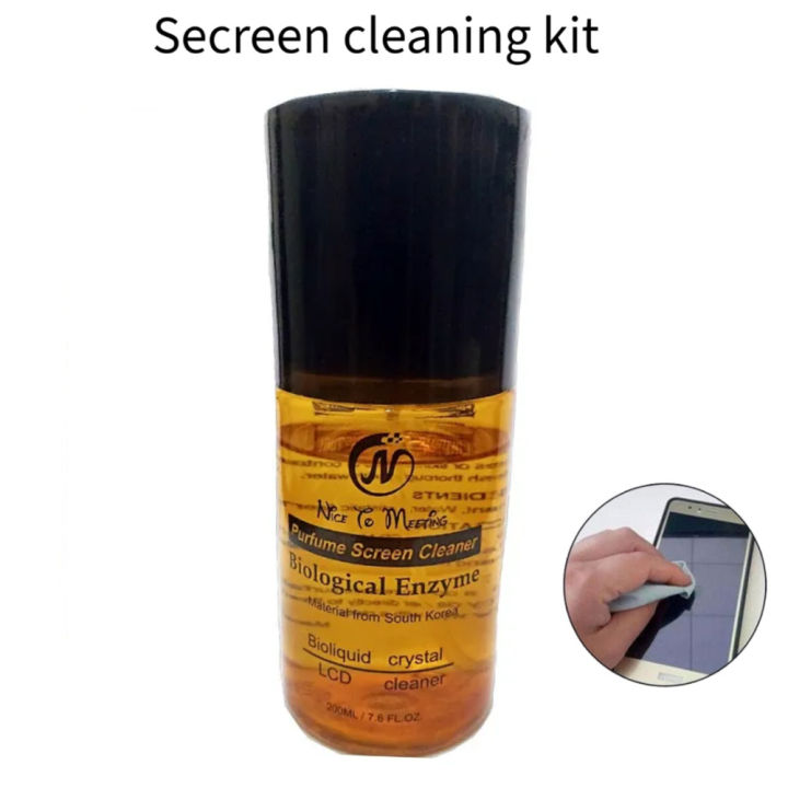 Screen Cleaner Spray 200ML Big Bottle, Power Full Dirty Remover For ...