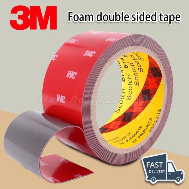 3M VHB 5608 Acrylic Foam Adhesive Tape Waterproof Heavy Duty Mounting Double Sided Tape Indoor ...