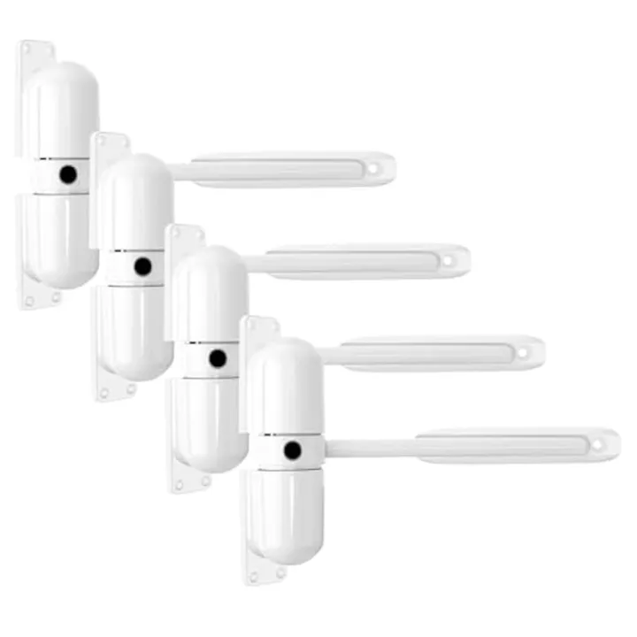 4Pcs Automatic Door Closer Set Spring Door Closer Set Kit Heavy Duty ...