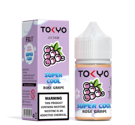 Tokyo Super Cool Series Salt – Rose Grape 30ml | Daraz.lk