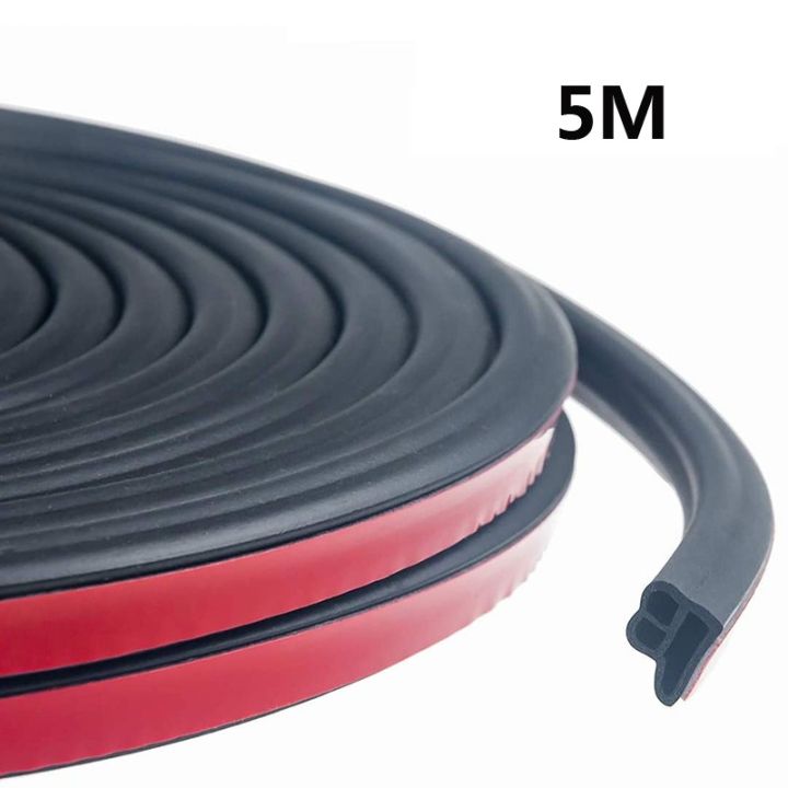 Car Double-Layer Soundproofing Weatherstrip L-Shaped Sealing Strip ...