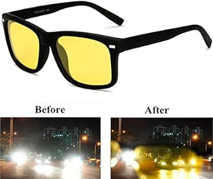 Unisex Night Vision HD vision Glasses set Night Vision Vehicle Driving ...