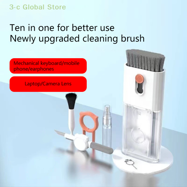 10 In 1 Cleaner Brush Kit For Earphone Phone Tablet Laptop Keyboard ...