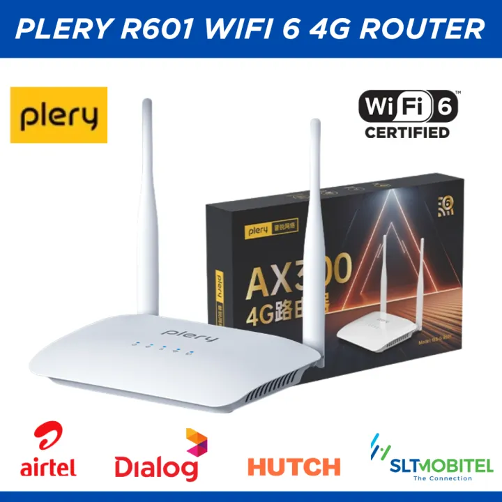 Plery R601 Portable 4G LTE Router | Strong Signal | Connect Up to 16 ...