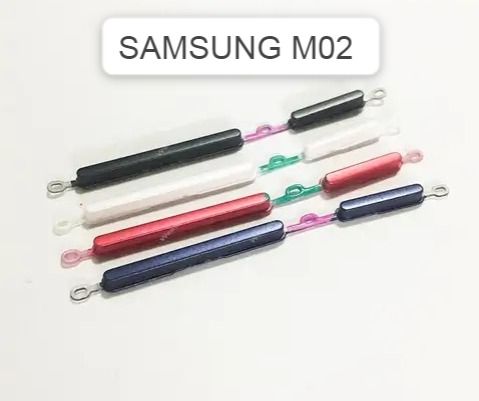 Samsung Galaxy M02 Power Button On / Off Volume Up Down Housing Button ...