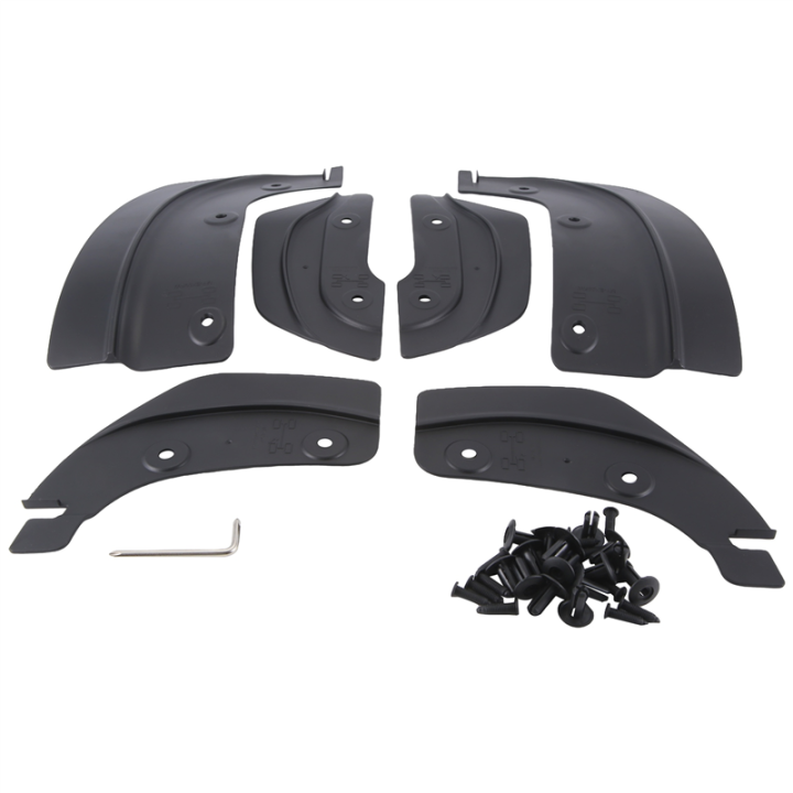 JAERBEE For Model Y Model 3 2020-2024 Rear Wheel Mud Flaps Car ...