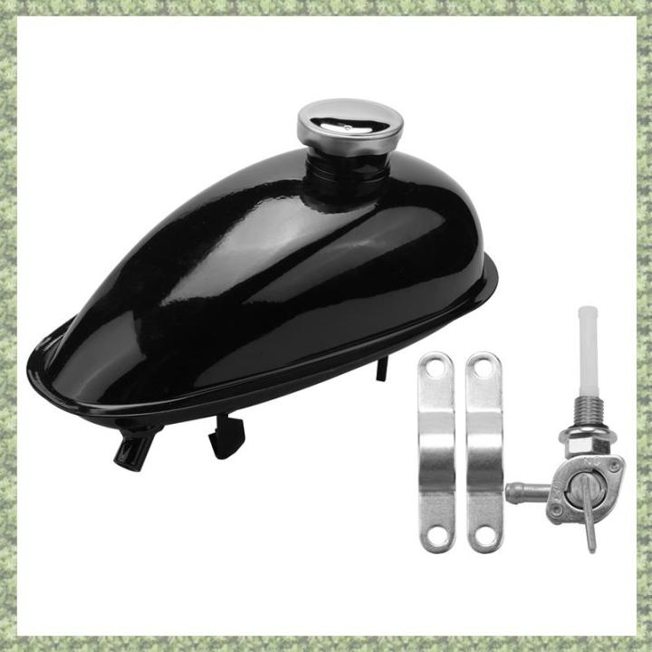 Ktteay 2L Motorized Bike Motorcycle Fuel Tank Fit for 49Cc 50Cc 60Cc ...