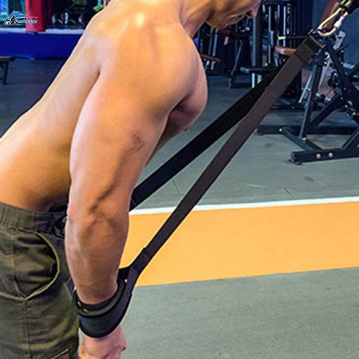 Tricep Rope Cushioned Triceps Extension Strap Cable Machine Attachment ...