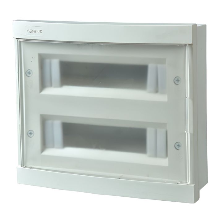 28WAY SUNK-MOUNTING DISTRIBUTION BOX WITH SCREW TYPE TERMINALS ORANGE ...