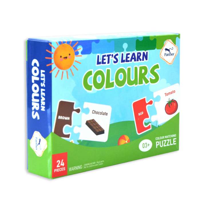 Let’s Learn Colors - Color Matching Puzzle - 24 pcs | Daraz.lk