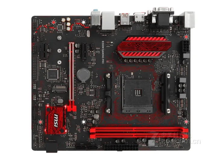 MSI B350M GAMING PRO Motherboard AMD B350 Socket AM4 DDR4 32GB Micro ...