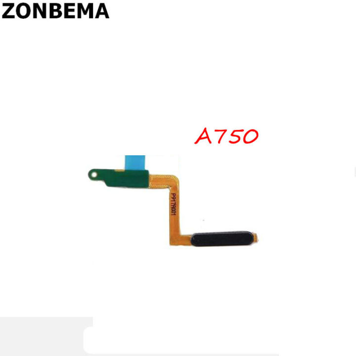For Galaxy A7 2018 A750 Fingerprint Sensor Scanner Touch Home Button ...