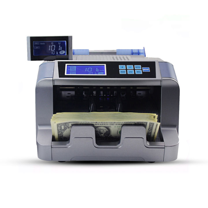 Money/ Cash Counting Machine (728-UV) with Fake Note Ditection for your ...